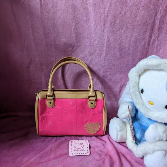 Hello Kitty | Bags | Hello Kitty Purse Handbag 207 Pink Pvc Vinyl ...